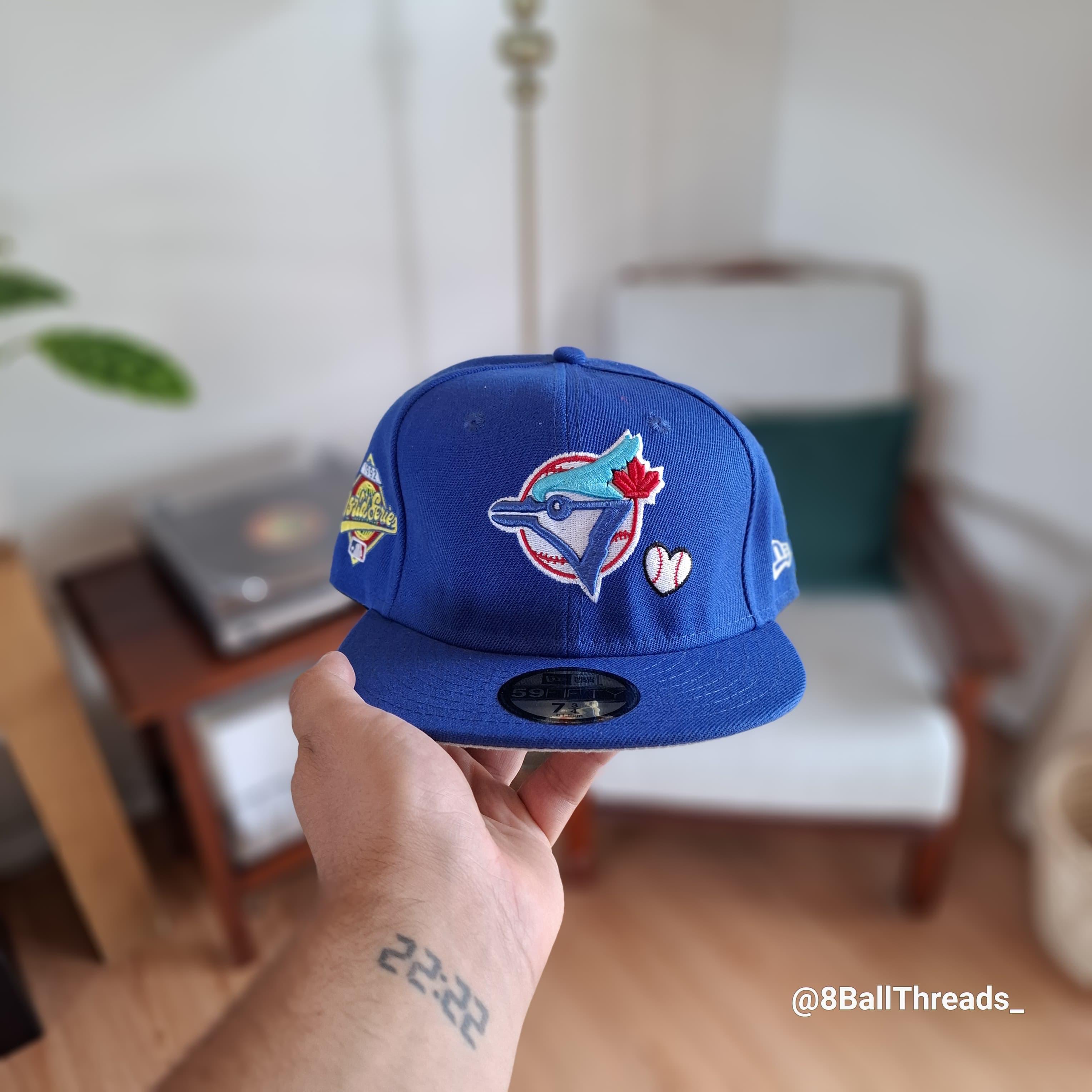 New Era Toronto Blue Jays "1992 World Series Patch" 9FIFTY Fitted Cap – 8Ball Threads